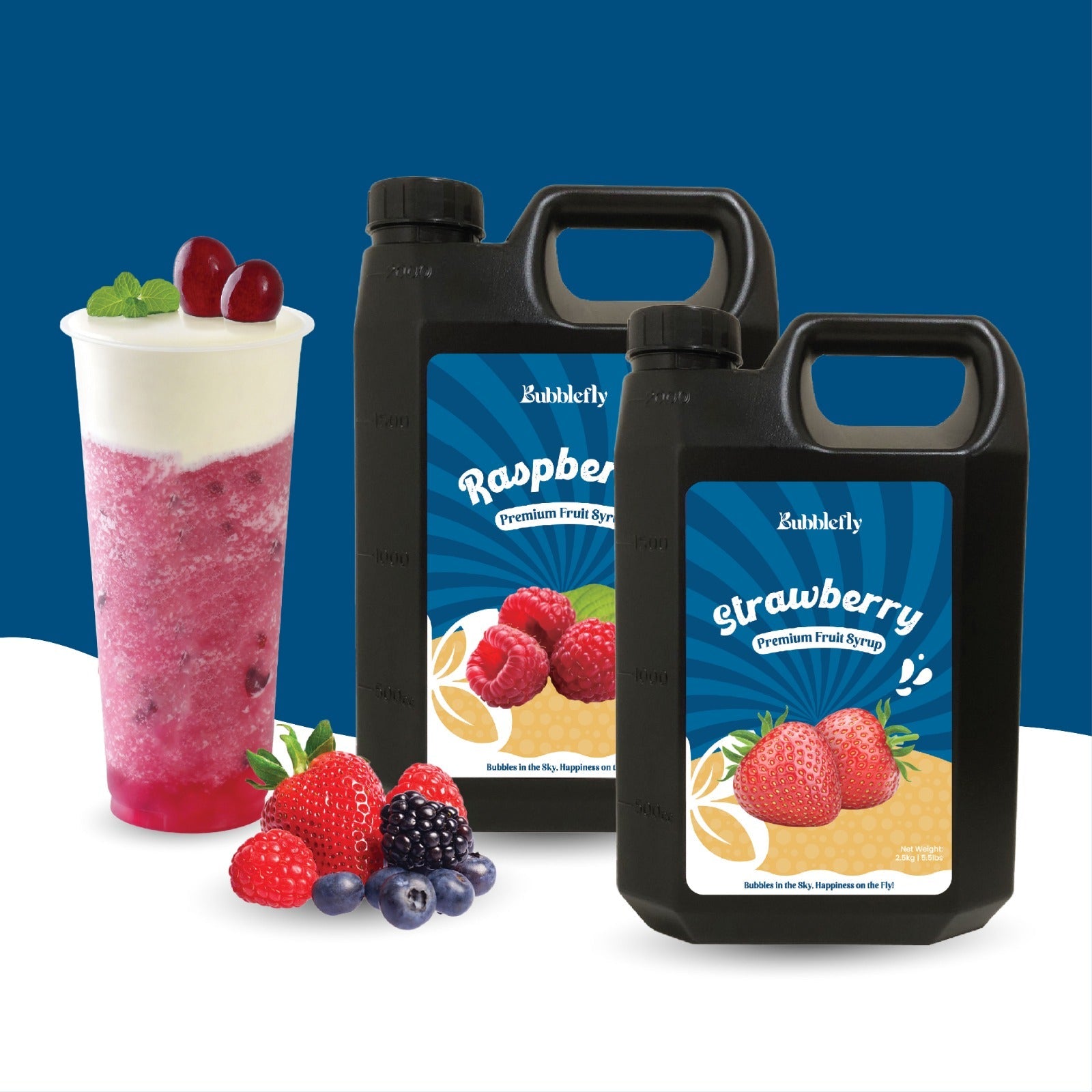 Premium Fruit Syrups for Bubble Tea – Strawberry, Wintermelon, Lychee ...